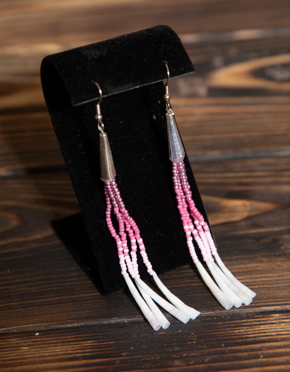 Collection features Native American made sterling silver and beaded ...