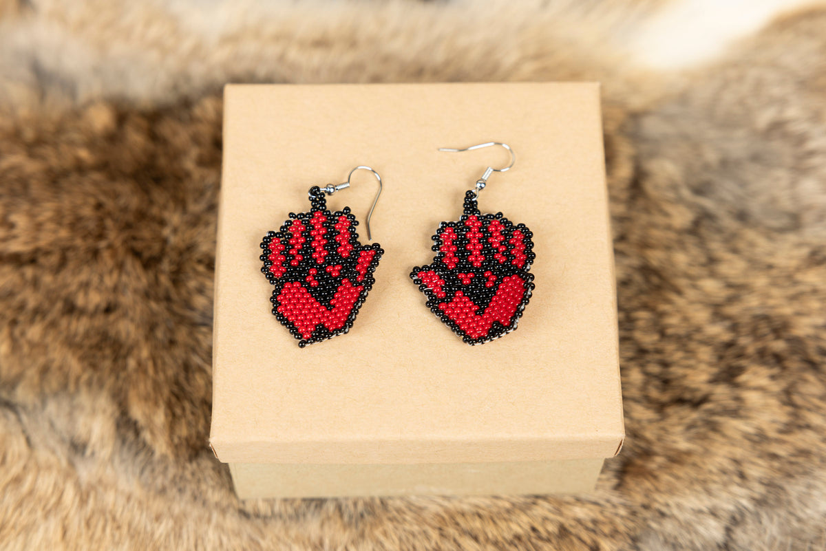 Beaded MMIW Handprints – Potawatomi Gift Shop