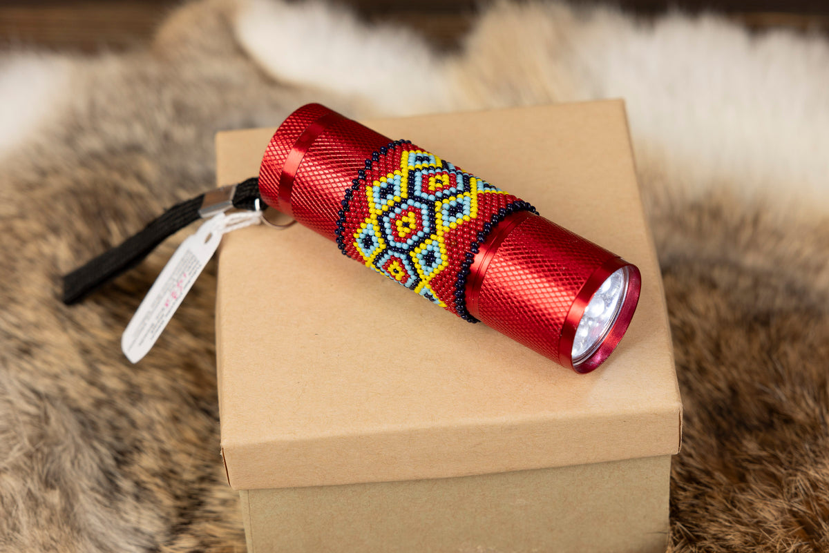 Beaded Flashlights – Potawatomi Gift Shop