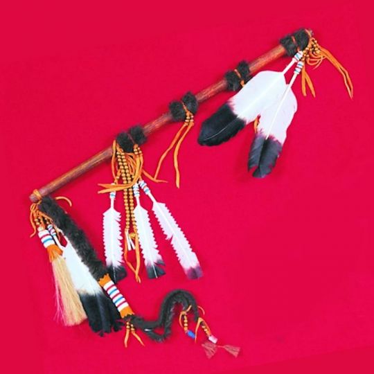 Deluxe Traditional Dance Staff Kit – Potawatomi Gift Shop